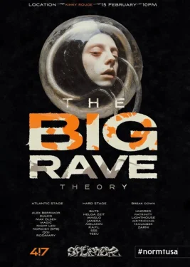 15.02.2025 — ТHE BIG RAVE THEORY @ Kinky Rouge